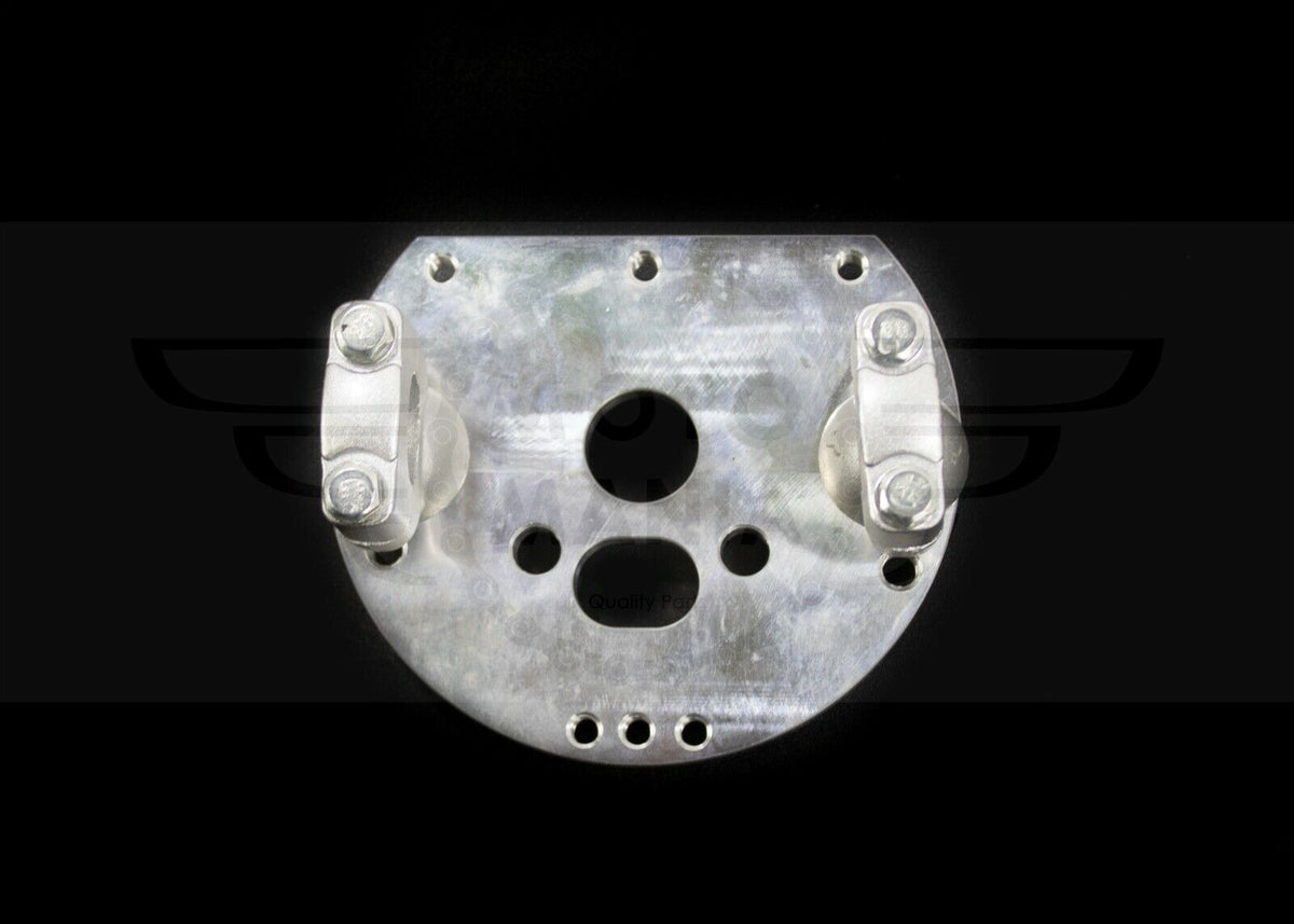 Handlebar clamp plate adaptor conversion plate Honda Cub C50 C70 C90 ...