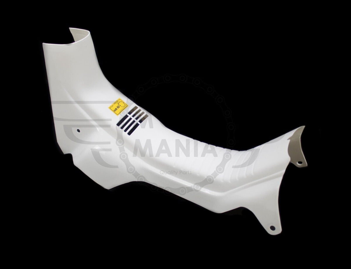 Custom Modified Leg Shield White Honda C50 C70 C90 12v – Moto Mania UK